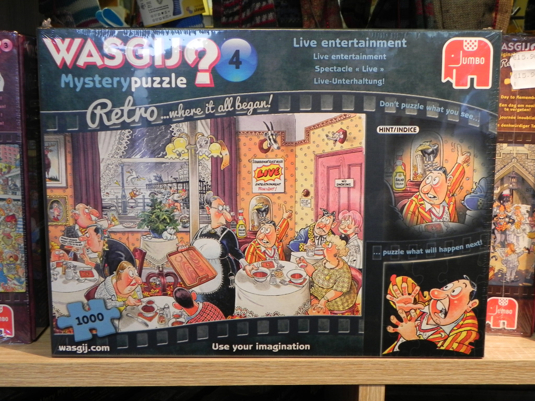 Wasgij Puzzle Nr.4 Mystery 1000 Teile - Silkes Imkereibedarf